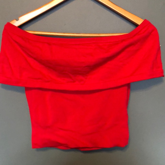 WOW couture | Tops | Wow Couture Off The Shoulder Crop Top | Poshmark